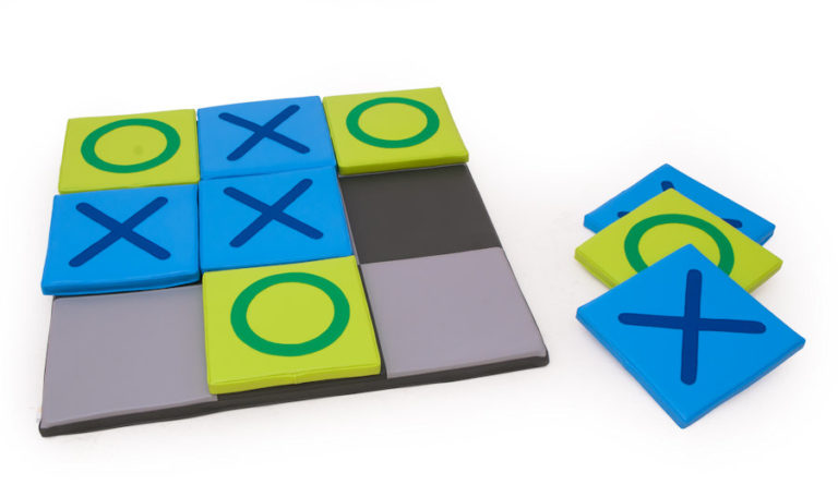 Morpion tic tac toe maxi pour activités ludiques en maison de retraite